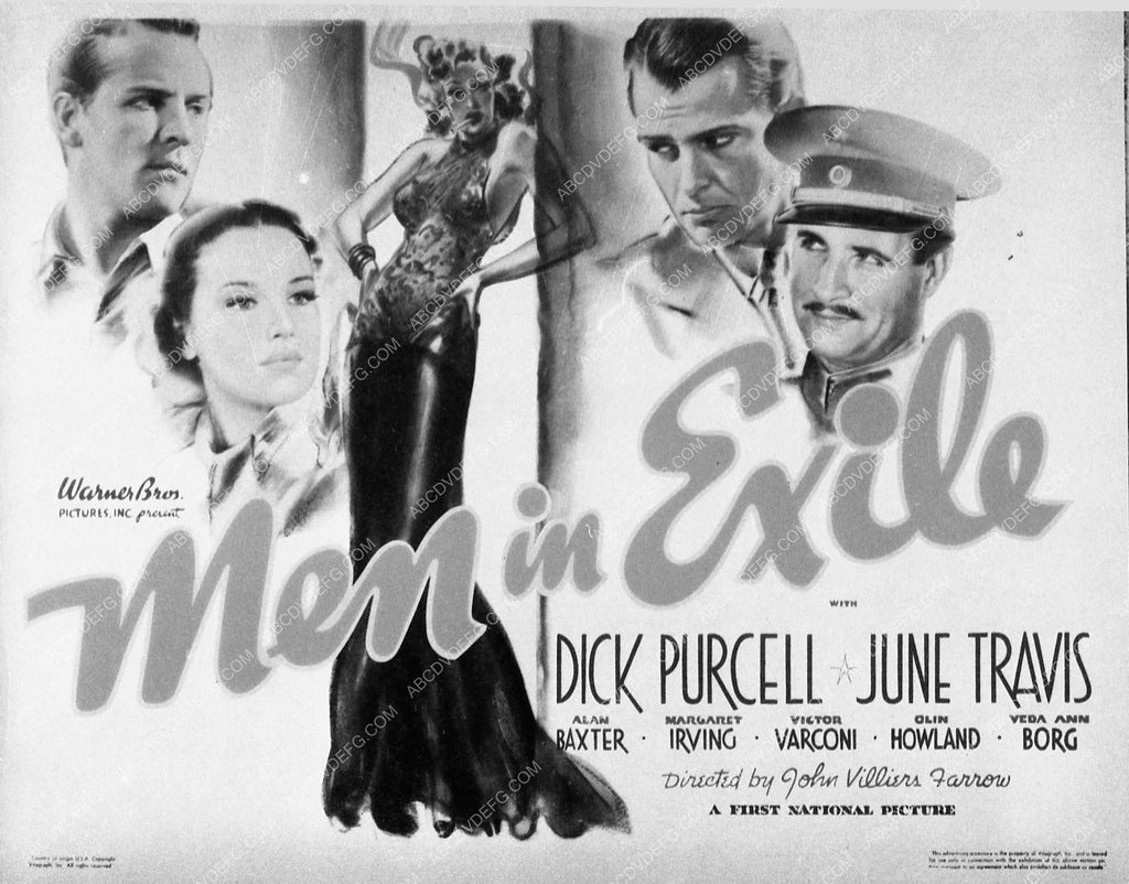 Dick Purcell June Travis film Men in Exile 7763-32 – ABCDVDVIDEO