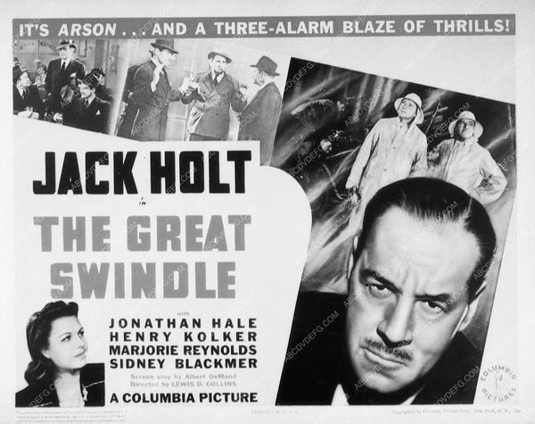 Jack Holt film The Great Swindle 7972-17 – ABCDVDVIDEO