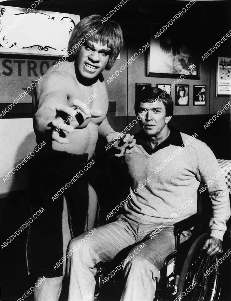 Lou Ferrigno Denny Miller TV The Incredible Hulk 8233-20 – ABCDVDVIDEO