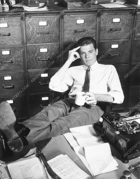 Donald May w his feet on the desk TV The Roaring 20's 8314-29 – ABCDVDVIDEO