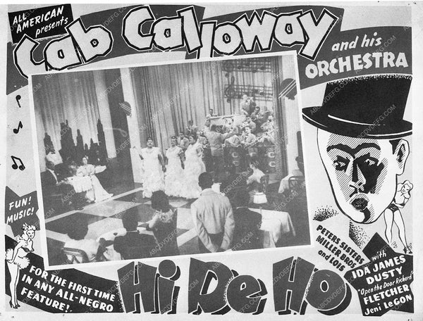 ad slick Cab Calloway Hi De Ho 8761-10 – ABCDVDVIDEO