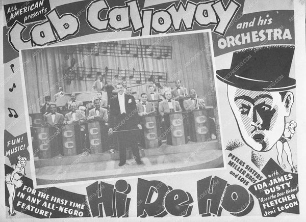 ad slick Cab Calloway Hi-De-Ho 8761-18 – ABCDVDVIDEO