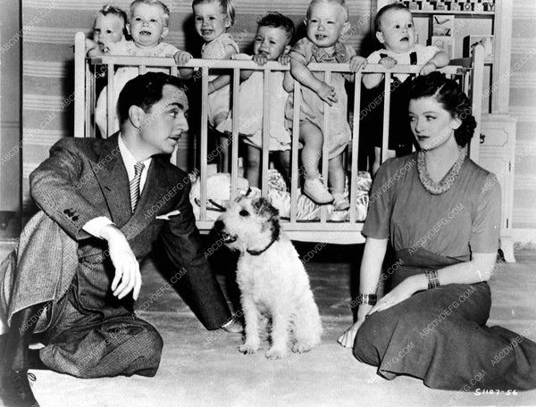 WilliamPowell Asta Myrna Loy bunch of babies Thin Man film series 8898 ...