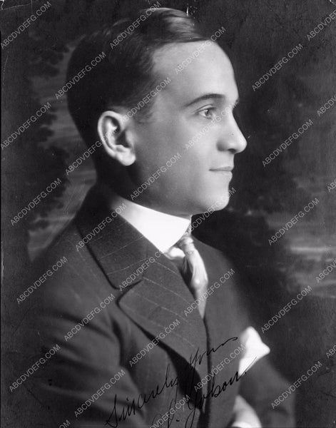 very early Al Jolson profile portrait 8b03-309 – ABCDVDVIDEO