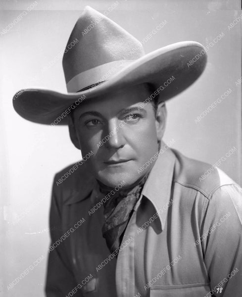 rugged cowboy star Buck Jones portrait 8b03-337 – ABCDVDVIDEO