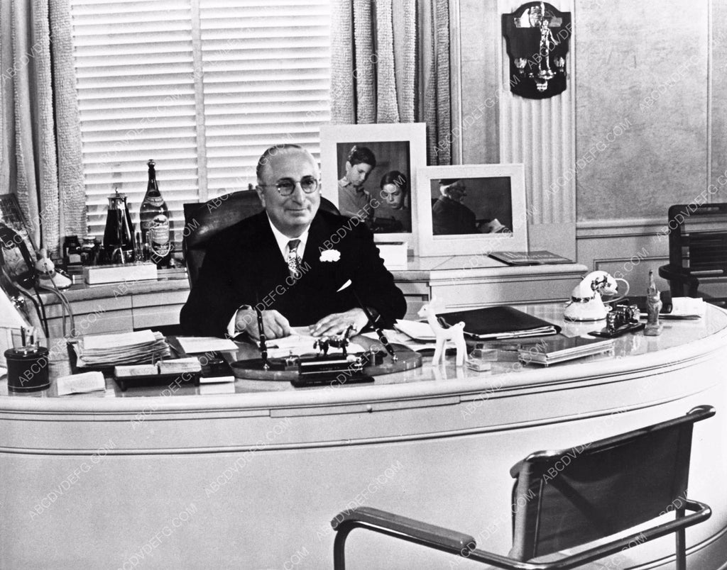 MGM Studio head Louis B. Mayer at his desk 8b03-777 – ABCDVDVIDEO