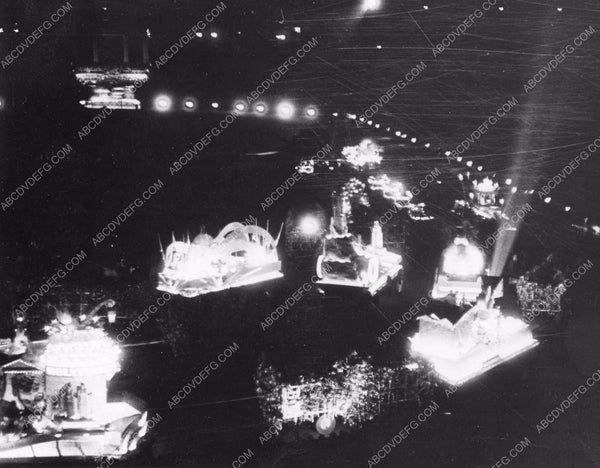 night time lit up floats for unknown parade 8b6-874 – ABCDVDVIDEO