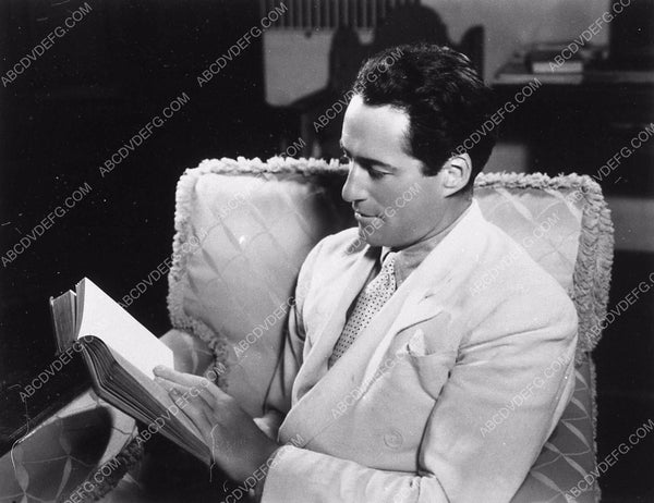 handsome George Houston reading a book 9202-18 – ABCDVDVIDEO