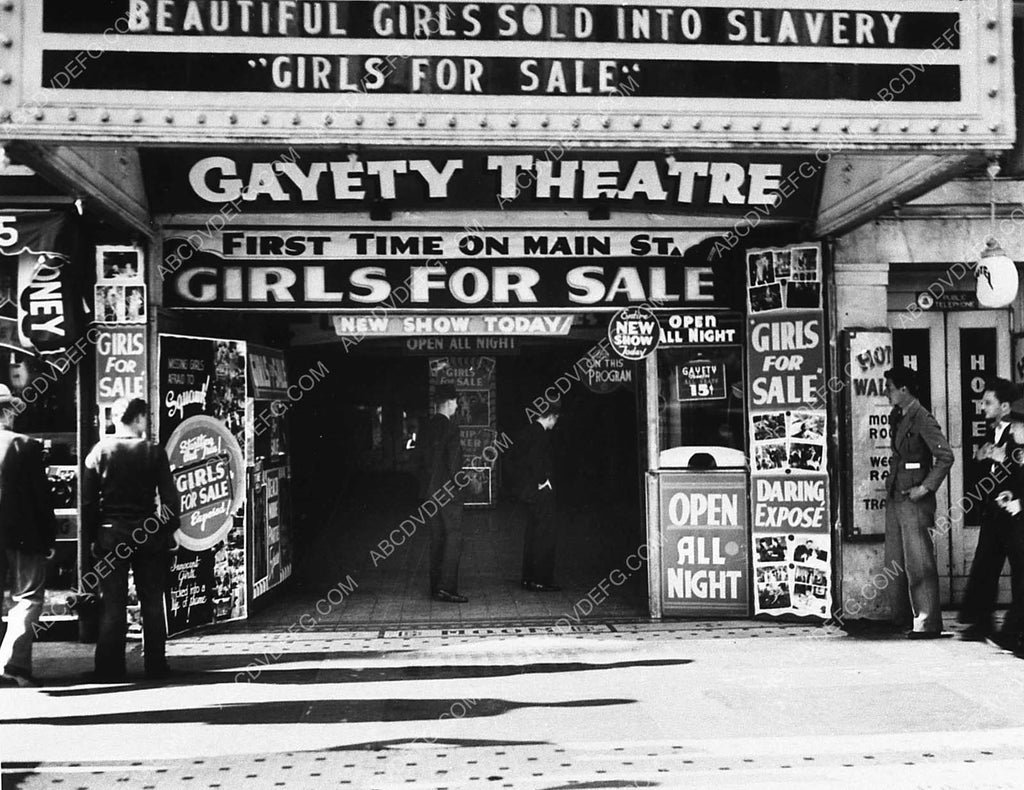 movie theaters Los Angeles Gayety Theatre Girls for Sale display front ...