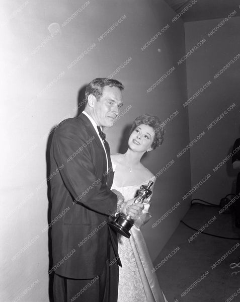 1959 Oscars Charlton Heston Susan Hayward Academy Awards aa1959-49Los ...