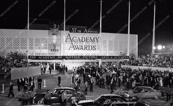 1964 Oscars Santa Monica Civic Auditorium festivaties Academy Awards a ...
