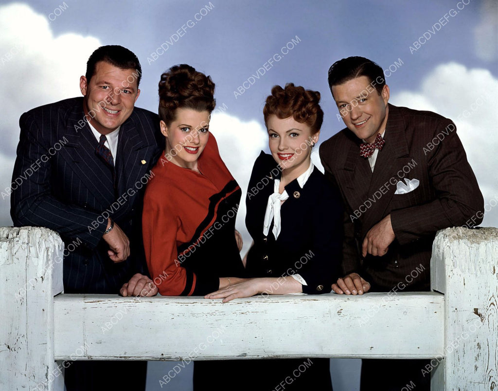 Jack Carson Dennis Morgan Joan Leslie Janis Page Two Guys from Milwauk ...