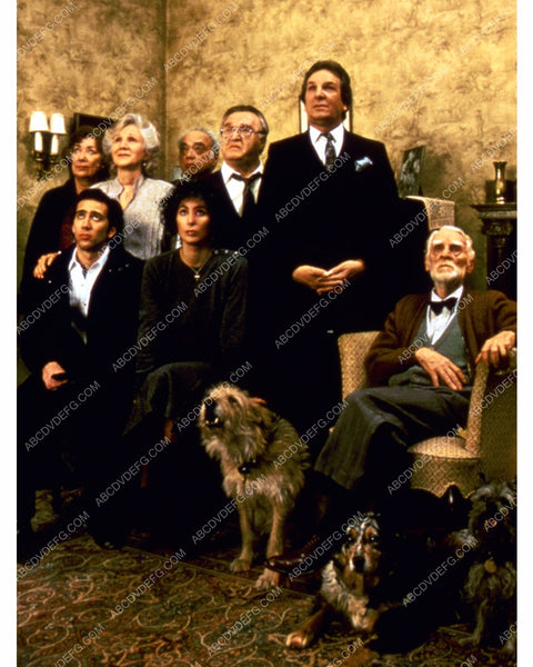 Cher Nicholas Cage Danny Aiello film Moonstruck 8b20-13475 – ABCDVDVIDEO