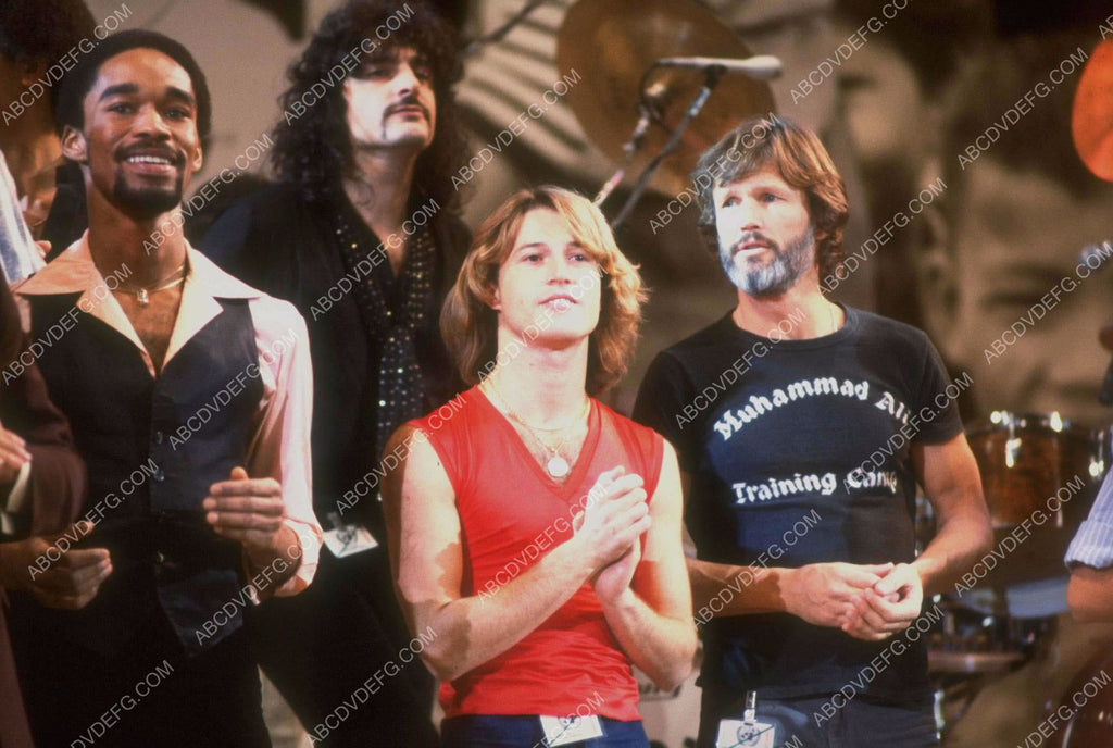 Marvin Gaye Frank Zappa Andy Gibb Kris Kristofferson on stage 8b20-155 ...