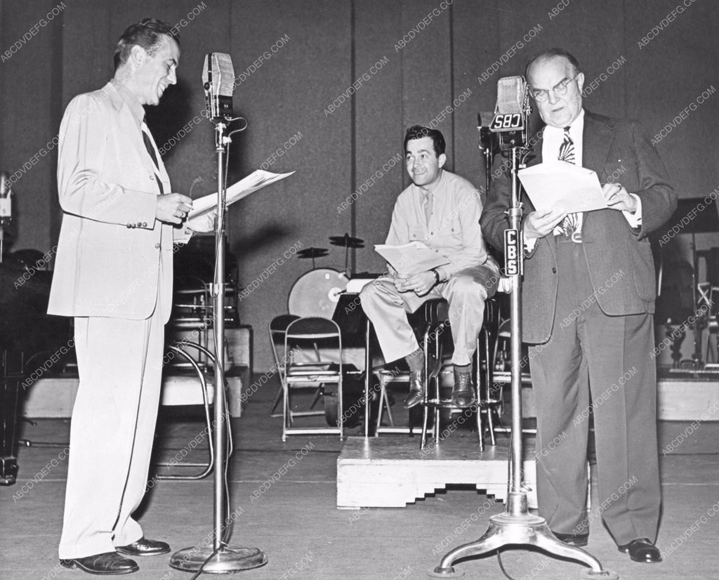 Humphrey Bogart Pvt Jerry Hausner Victor Moore AFRS Armed Forces Radio ...