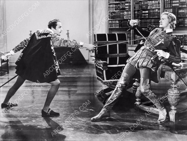 Henry Daniel Errol Flynn sword fight sequence film The Sea Hawk 8b20-1 ...