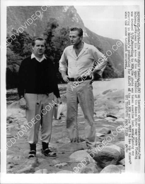 news photo Tom McGowan Eric Fleming in Peru on drowning 8b20-17823 ...