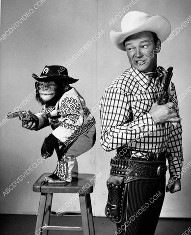 Roy Rogers and monkey to take ten paces, turn and fire 8b20-18988 ...