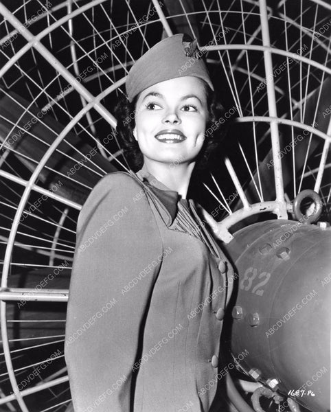 Alice Kelley behind the scenes next to giant wind fan 8b20-1920 ...