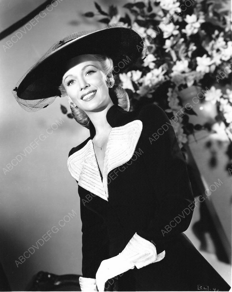 gorgeous Carole Landis fashion portrait 8b20-6865 – ABCDVDVIDEO