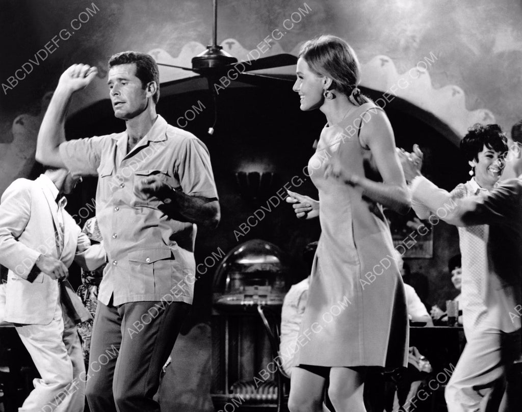 James Garner Eva Renzi dancing away film The Pink Jungle 8b20-9904 ...