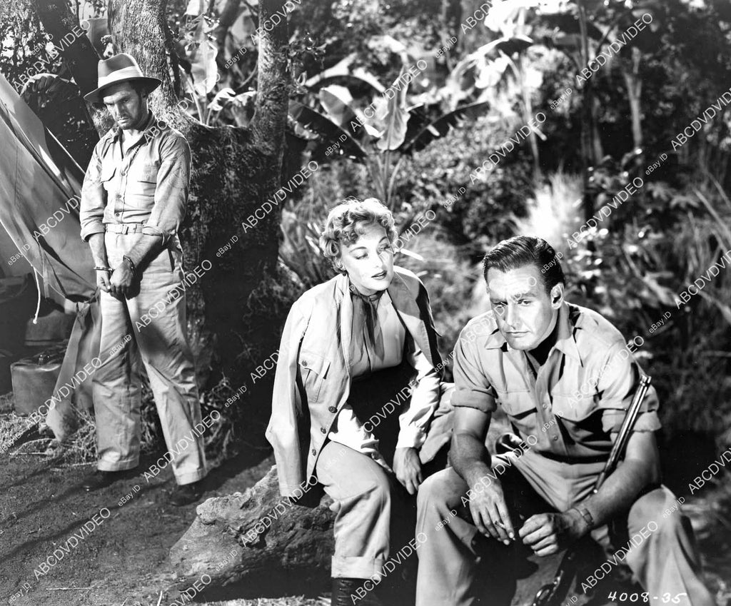 crp-10161 1955 Myron Healey, Ross Elliott, Karin Booth film African Ma ...