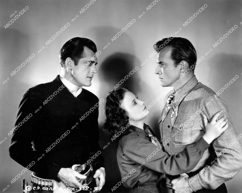crp-10224 1940 photo Bruce Bennett, Marjorie Cooley, Charles Starrett ...
