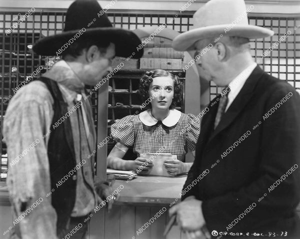 crp-10229 1937 photo Rosalind Keith in mail depot film Westbound Mail ...