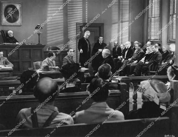 crp-10770 1933 Pat O'Brien in the courtroom film Laughter in Hell crp ...