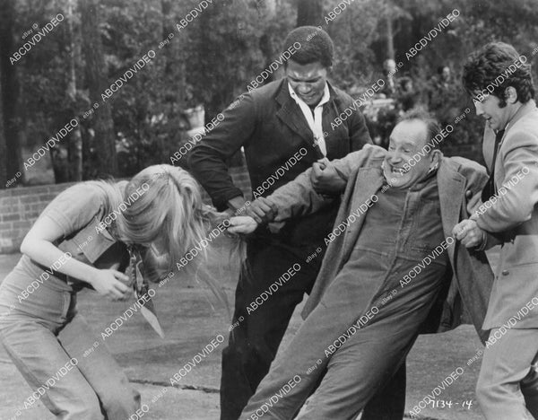 crp-10990 1971 Alexandra Hay, David Bauer film 1,000 Convicts and a Wo ...