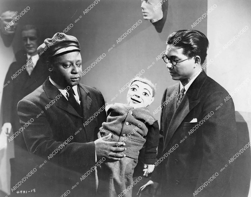 crp-11805 1945 Mantan Moreland, Edwin Luke and ventriloquist dummy Cha ...