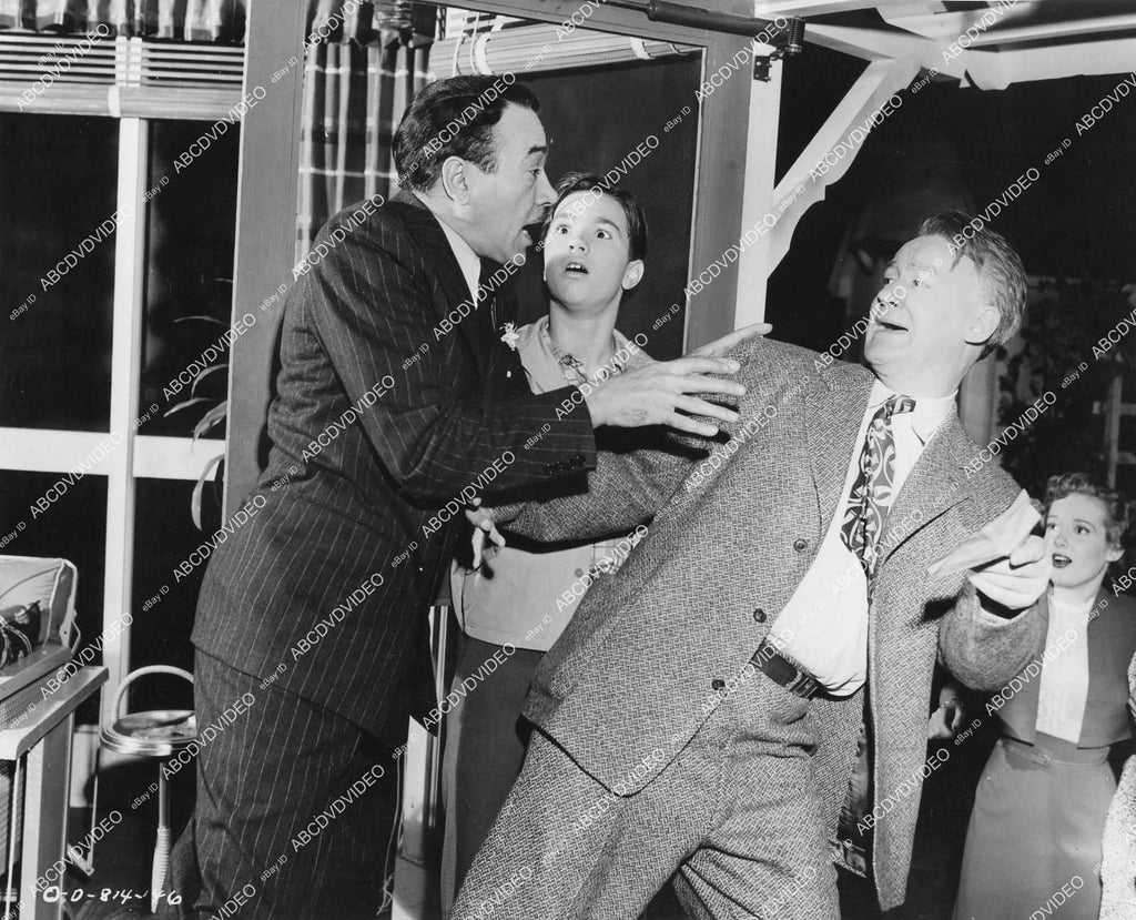 crp-12508 1945 Walter Abel, Darryl Hickman, Tom Tully film Kiss and Te ...