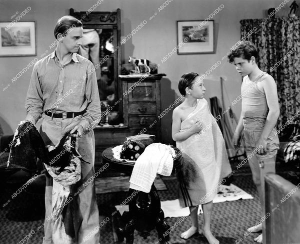 crp-12697 1940 Tommy Bond, Bobby Larson, Charles Peck film Out West wi ...