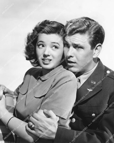 crp-12898 1945 Loren Tindall, Jeff Donnell portrait film Over 21 crp-1 ...