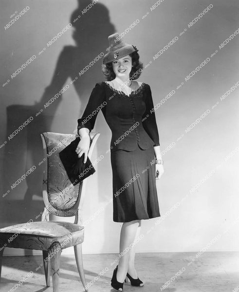 crp-13246 1943 pretty Jeff Donnell fashion portrait film City Without ...