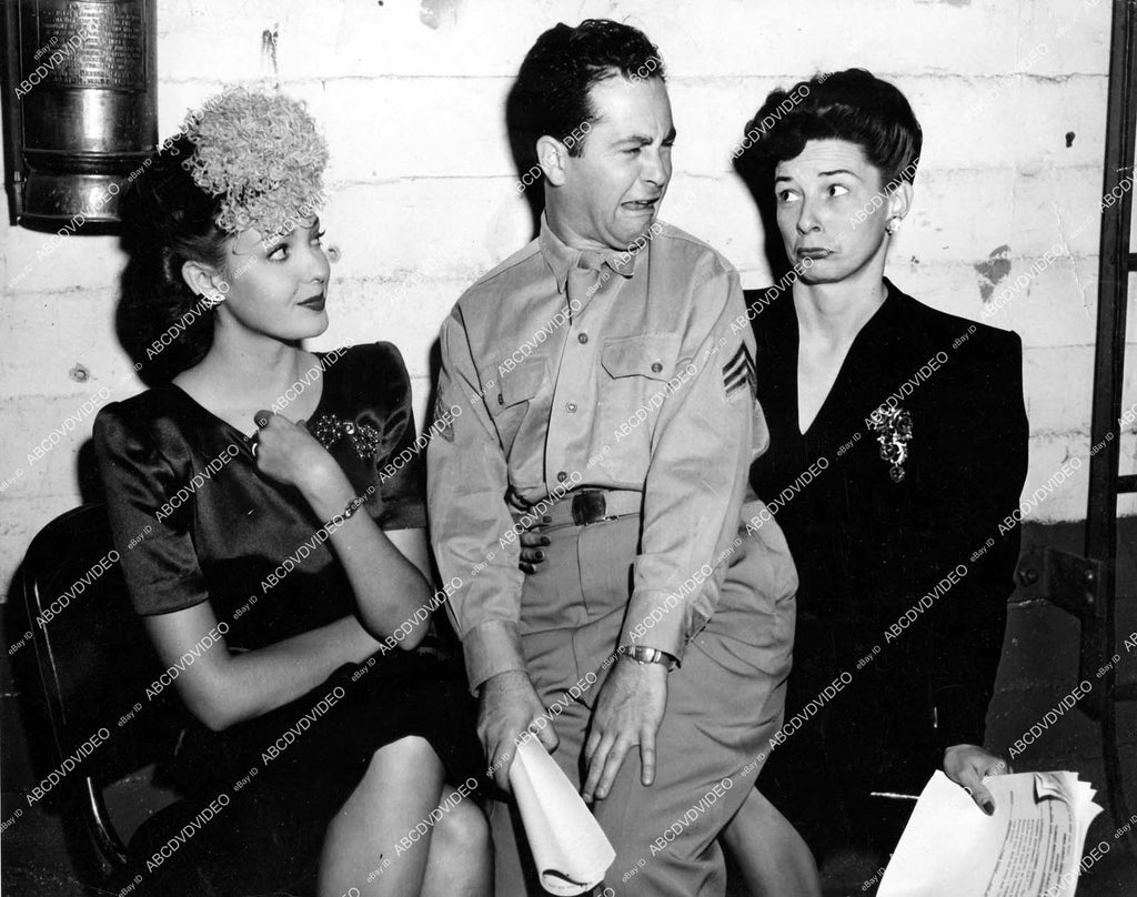 crp-15443 1944 Linda Darnell, Jerry Hausner, Cass Daley for AFRS Armed ...
