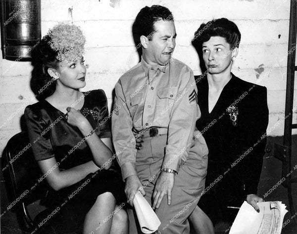 crp-15443 1944 Linda Darnell, Jerry Hausner, Cass Daley for AFRS Armed ...