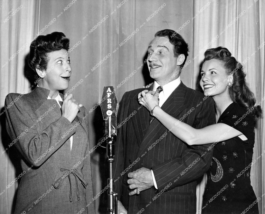 crp-15486 1944 Fanny Brice, Hanley Stafford, Janet Blair for AFRS Arme ...