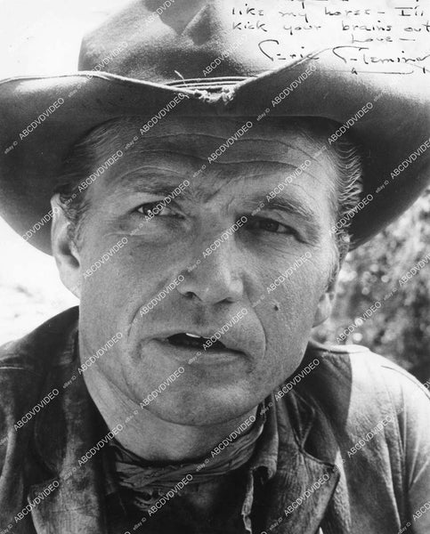 crp-16345 1960's Eric Fleming TV Rawhide portrait w genuine autograph ...