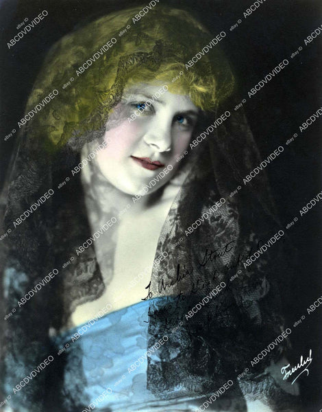 crp-16435 circa 1920 hand tinted silent film star Josephine Hill Young ...