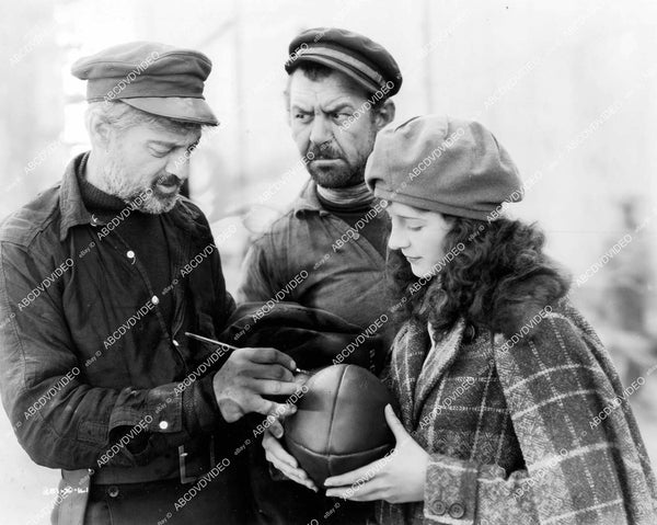 crp-17104 1926 candid Marceline Day gets football autographed silent f ...