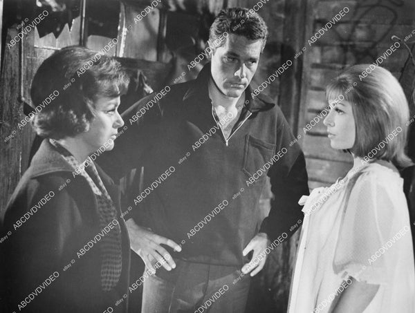 crp-01780 1963 Nadia Gray, Kerwin Mathews, Liliane Brousse Hammer film ...