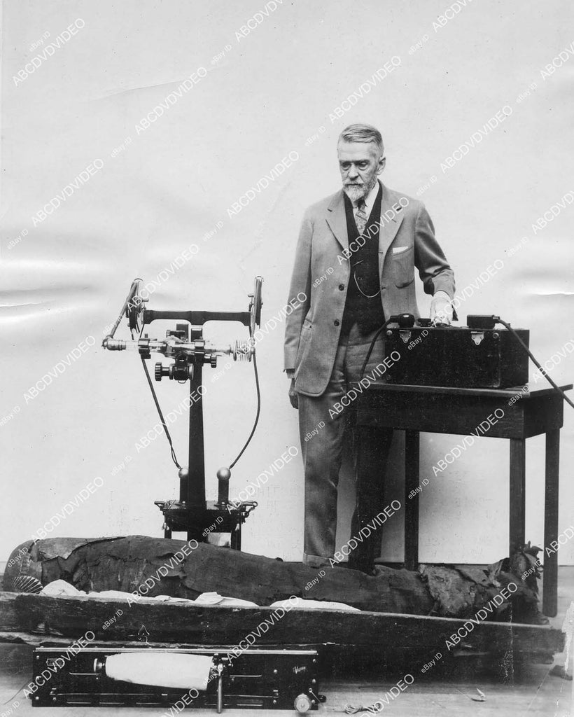 crp-02544 1926 archaeology Edward C Jerman X-Rays Egyptian Mummy 9,000 ...