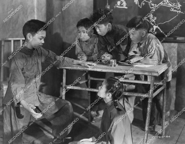 crp-02749 1945 Ducky Louie and the kids film China's Little Devils crp ...