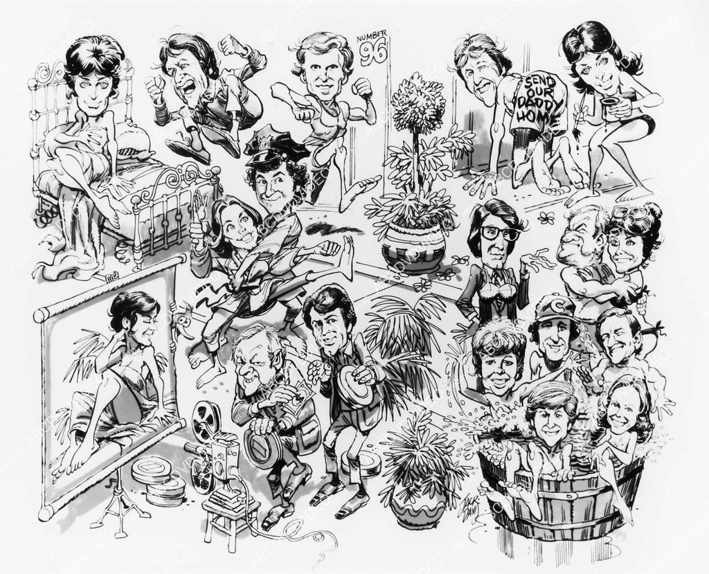 crp-02934 1980 Jack Davis caricatures Sharon Spelman, Barry Bartle and ...