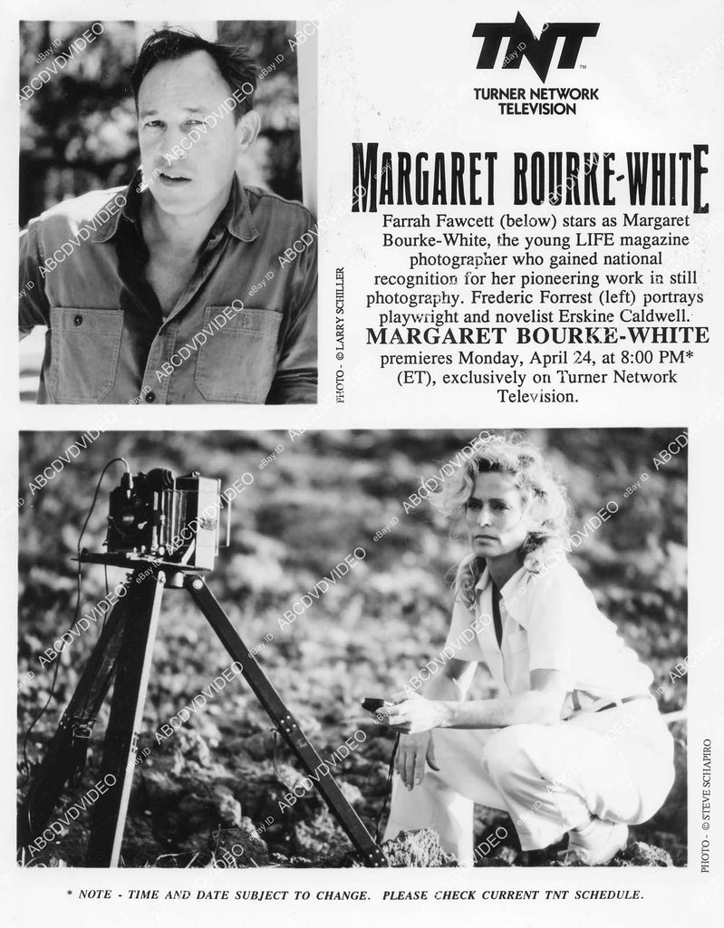 crp-03070 1989 Farrah Fawcett, Frederic Forrest TVM Margaret Bourke-Wh ...