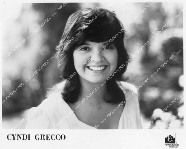 crp-03391 1970's music singer Cyndi Grecco (Laverne & Shirley TV theme ...