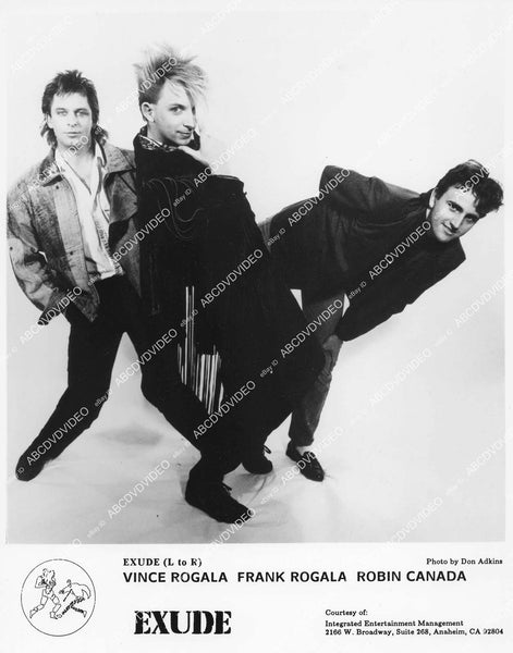 crp-03469 1980's music group Exude Vince Rogala, Frank Rogala, Robin C ...