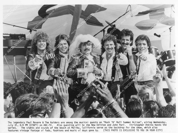 crp-03698 1985 music rock group Paul Revere & the Raiders TV special R ...