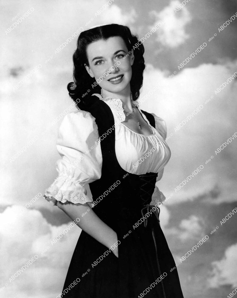 crp-03761 1952 beautiful Christine Cooper TV Fireside Theatre ep The L ...